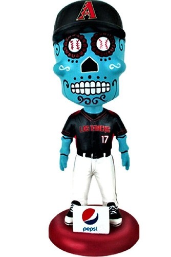 1st EVER Baseball Sugar Skull Bobblehead 2017 Arizona Diamondbacks SGA ...