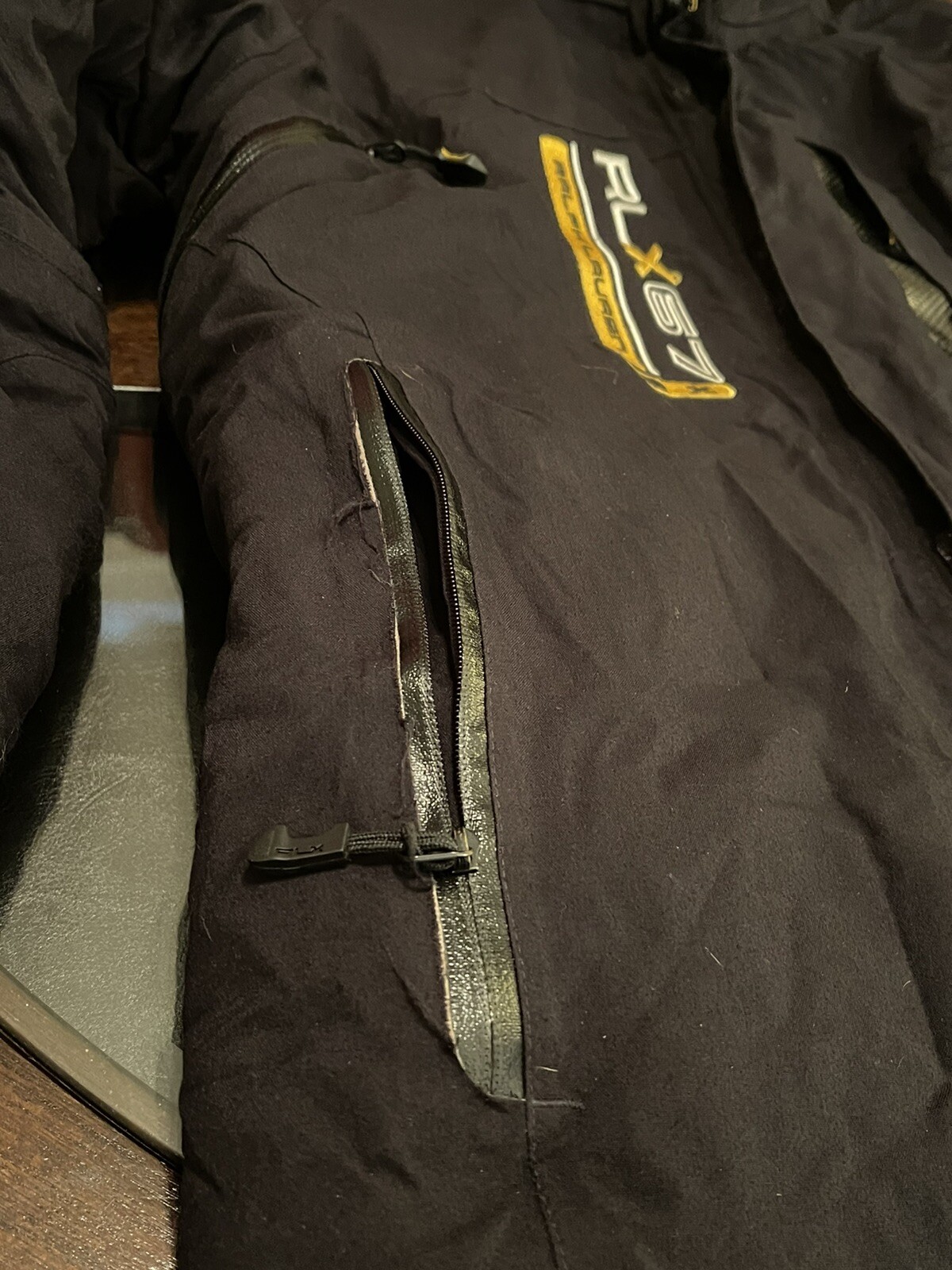 Ralph Lauren RLX67 Gent’s Size Medium Recco Avalanche Jacket Black | eBay