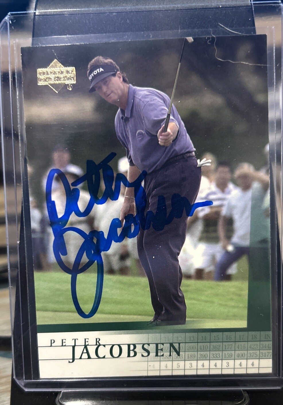 Signed 2001 Upper Deck #19 Peter Jacobsen Autographed - PGA Golf | eBay