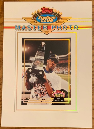 KEN GRIFFEY JR. RARE, 1993 TOPPS 5" x 7" STADIUM CLUB MASTER PHOTO ...