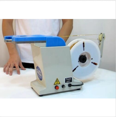 Twist Tie Machine Electric Semi Automatic Manul Bag Closure 40 Ties Sj ...