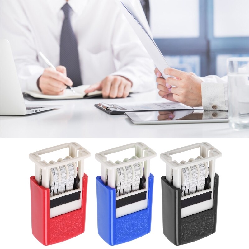 Self-Inking Rubber Date Stamp for Shipping/Receiving Date DIY Paper ...