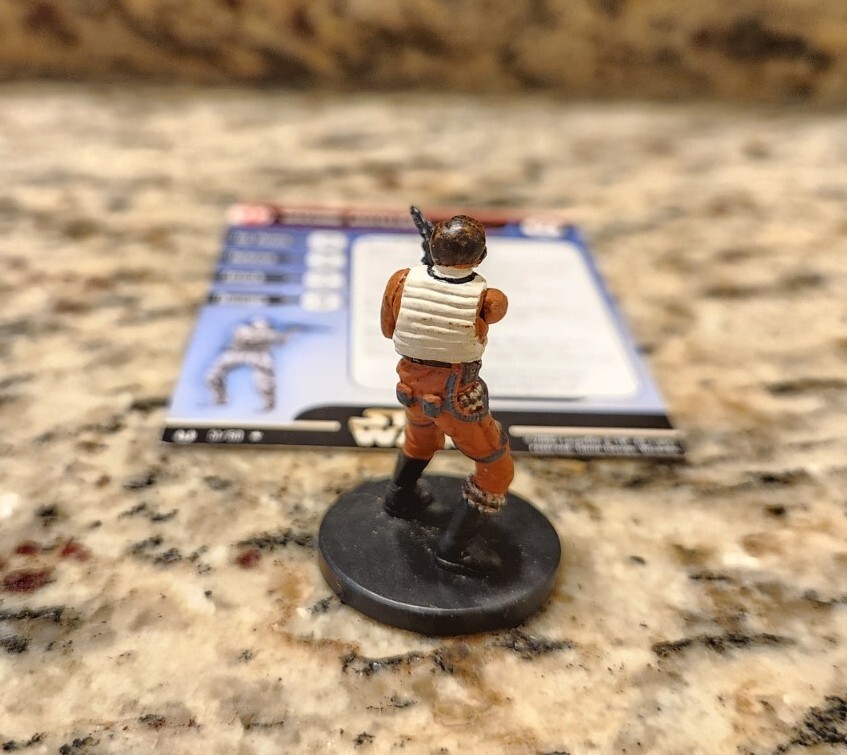 WOTC Star Wars Miniatures - Wedge Antilles #51 Rare w/ Card | eBay