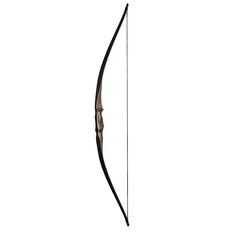 54" Traditional Longbow Recurve Bow 20-70lb Wooden Riser Archery ...