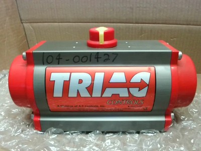 Triac Controls 2R130DA Double Acting Rack & Pinion Actuator-New No Box ...