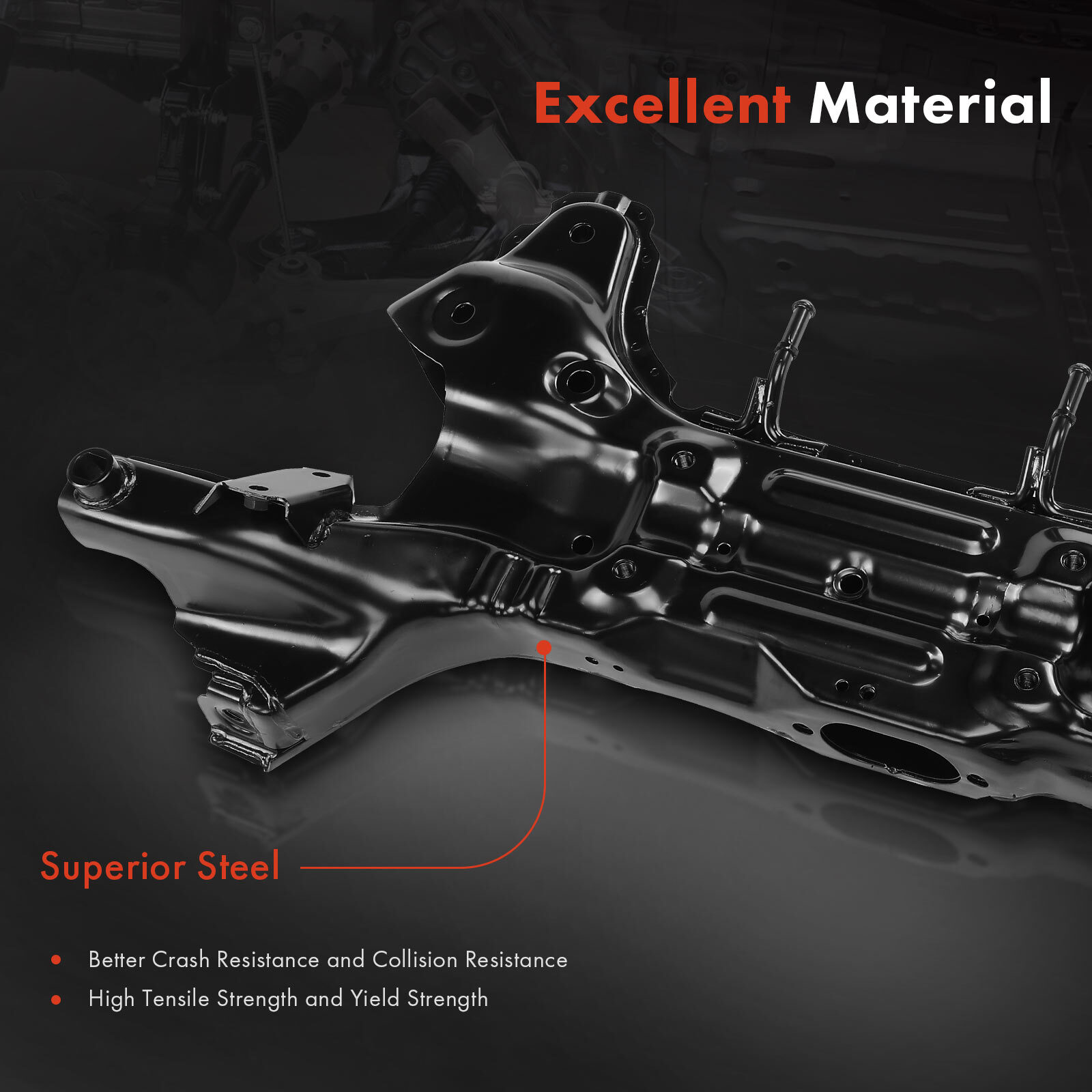 1Pc Front Side Axle Suspension Subframe for Kia Soul 2012 2013 L4 2.0L ...