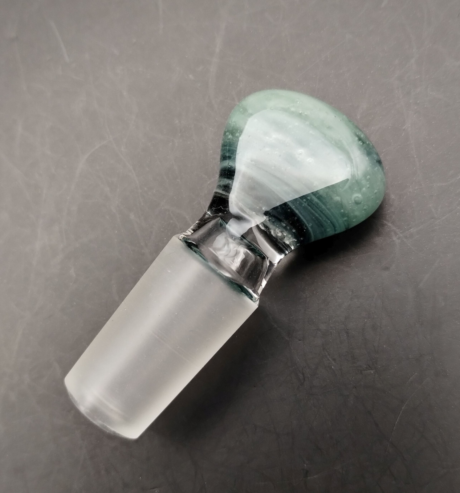 Multicolor Swirl 14mm Glass Male Ground Joint Stopper Cap | eBay