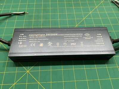 Superlightingled 24V 300W Constant Voltage Dimming LED Driver YSD-24300 ...