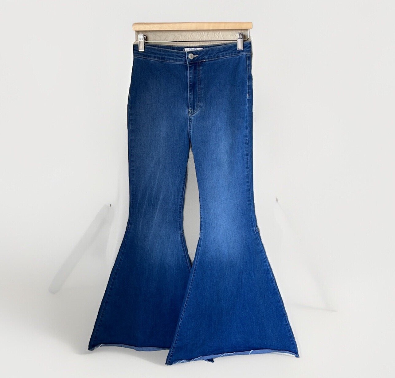 We The Free Just Float On Wide Leg Flare Jeans - Gem