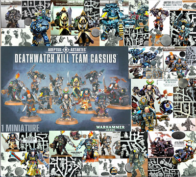 1 KILL-TEAM CASSIUS Model: DEATHWATCH SPACE MARINES~Games Workshop ...