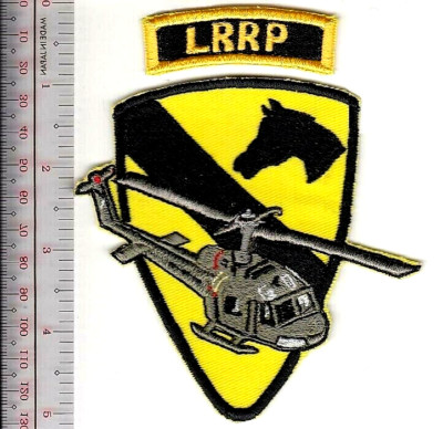Air Cav LRRP US Army Vietnam 1st Air Cavalry Division Long Range ...