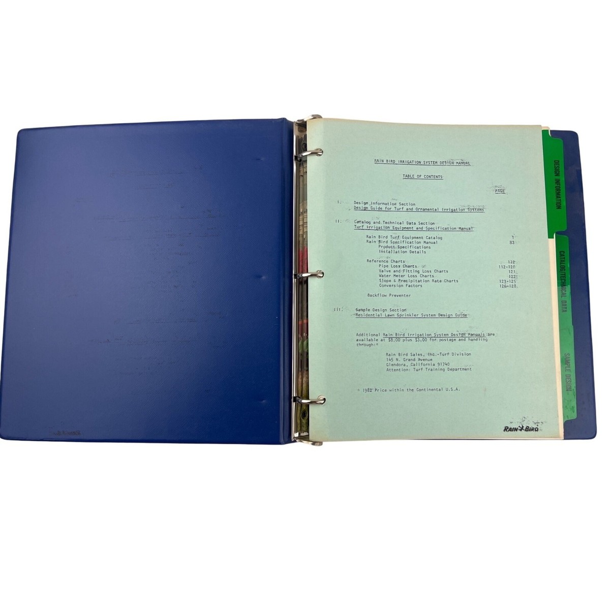 Rain Bird Irrigation Design Manual