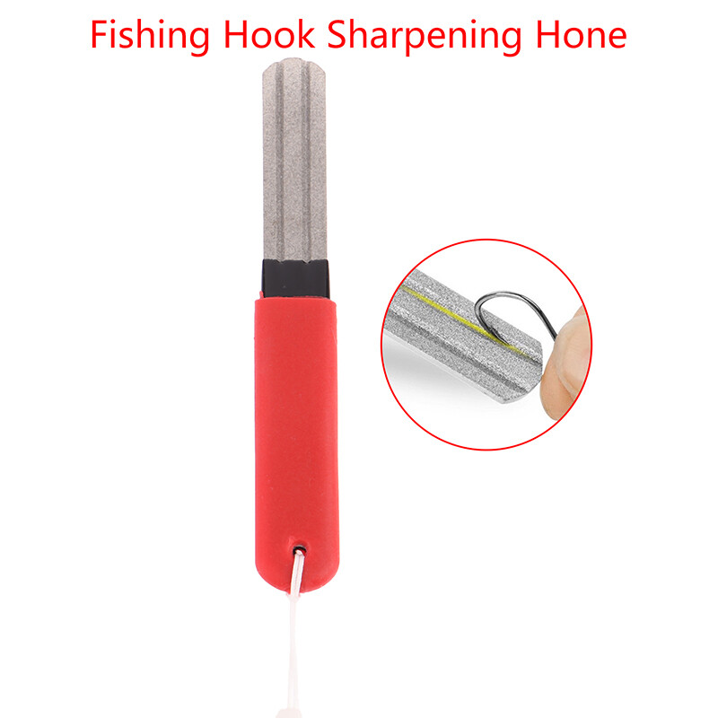 Double Groove Fishing Hook Sharpening Hone Fishing Grinding Hook ...