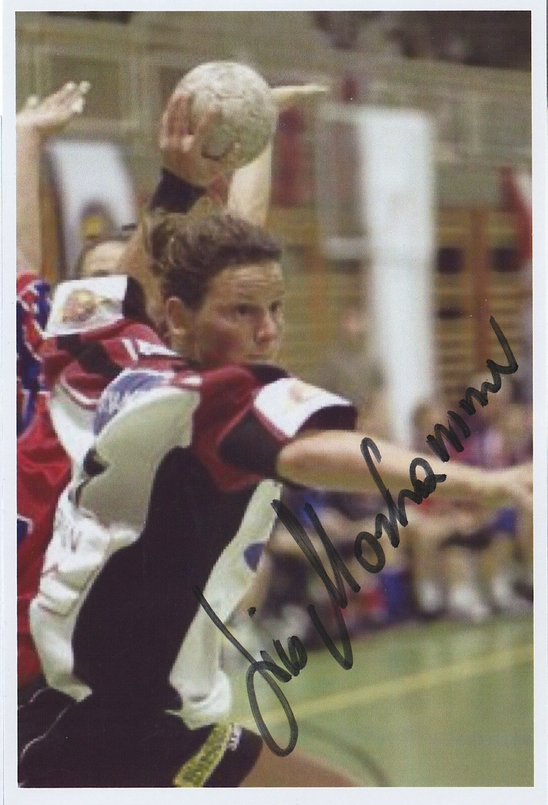 ORIGINAL signiertes Foto (10x15cm) IRIS MORHAMMER Handball ÖSTERREICH ...