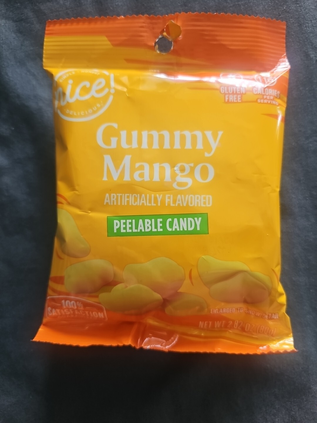 Nice! Gummy Mango Peelable Candy 2.82 oz. | eBay