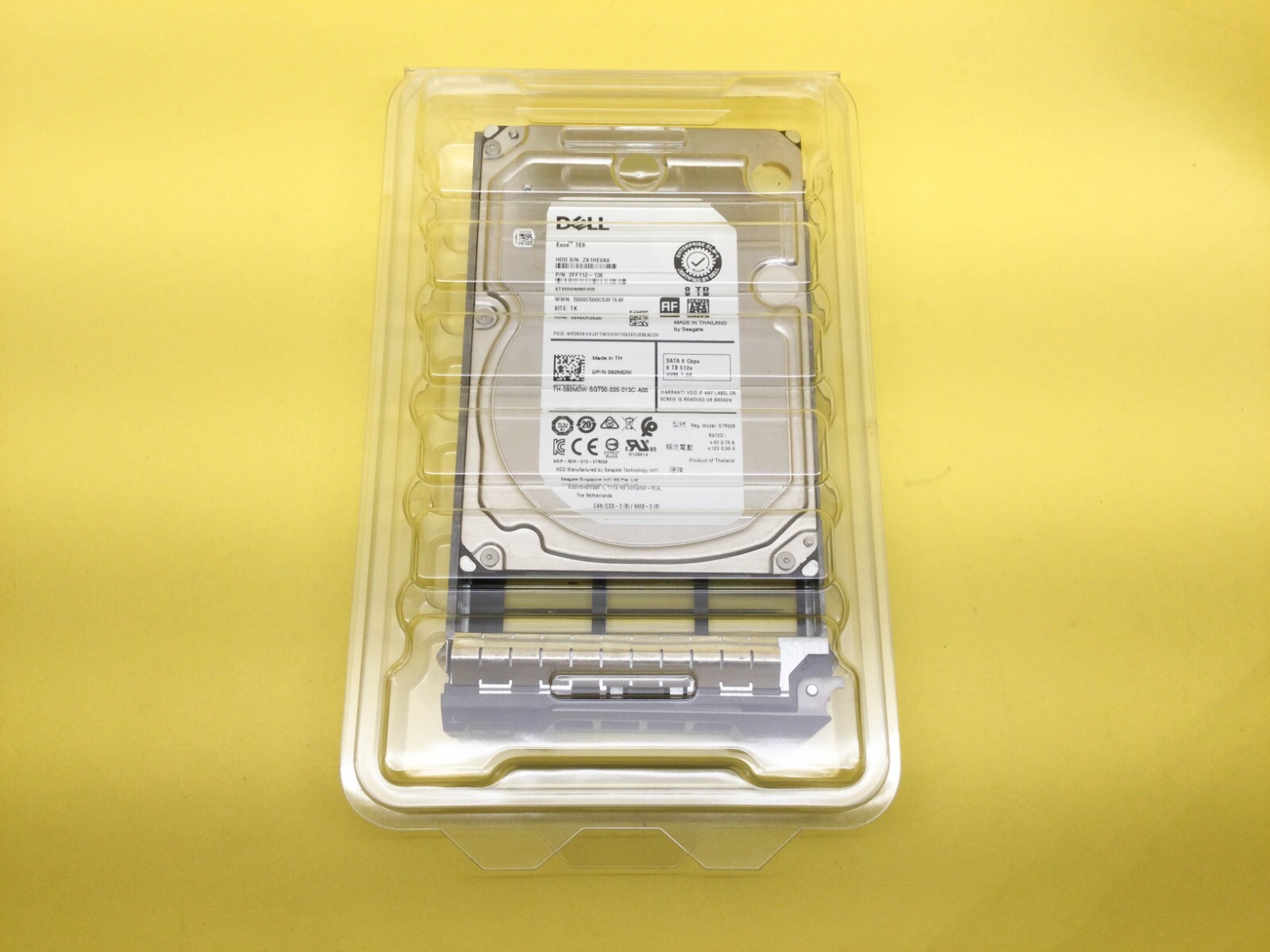 92MDW Dell 8TB 7.2K RPM SATA 6Gbps 3.5" 512e HDD 092MDW ST8000NM0205 | eBay