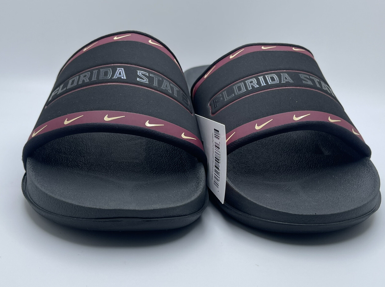 Men's Nike FSU Florida State Seminoles OffCourt Slide Sandals Size 9 ...