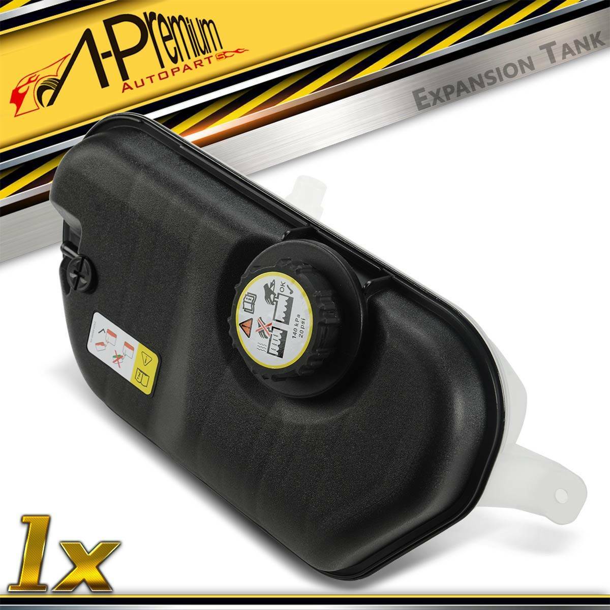 A-Premium Radiator Expansion Tank + Sensor for Jaguar XF X250 XJ X351 ...