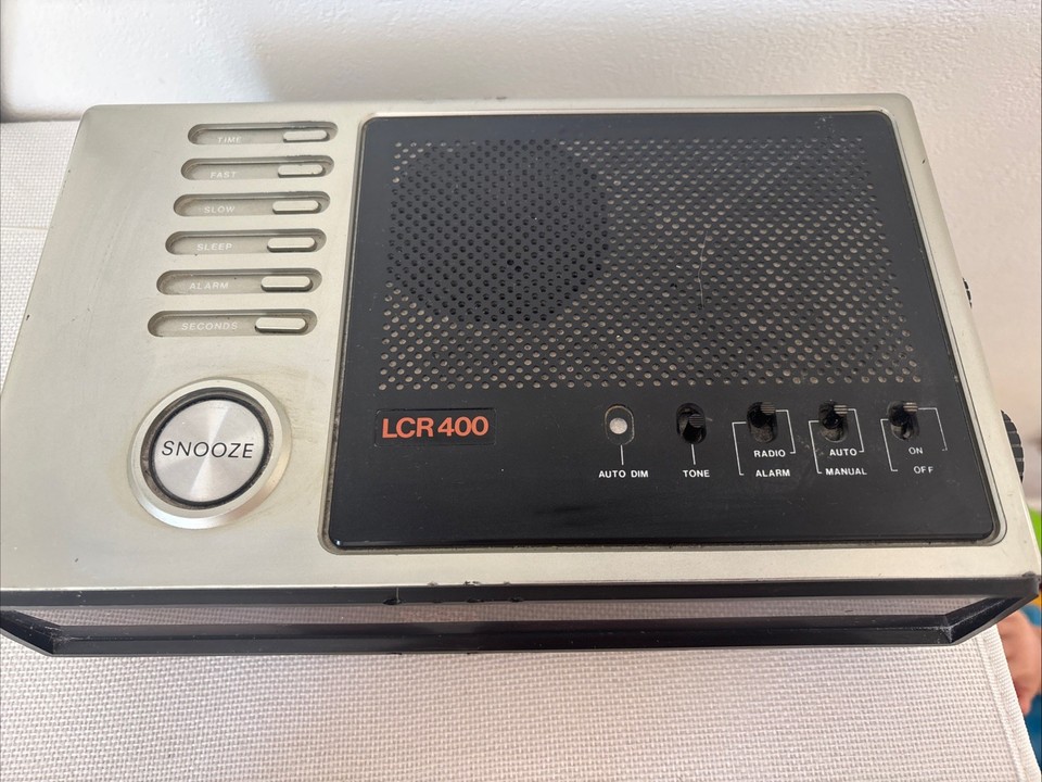 Boots Audio LCR 400 Radio Alarm Clock Retro Working Vintage 1970s | eBay UK