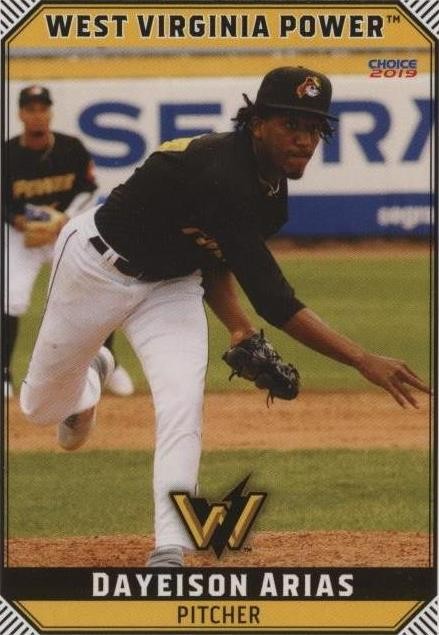 2019 Choice West Virginia Power - Dayeison Arias #24 (RC) for sale ...