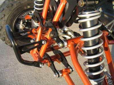 Yamaha Raptor 250 A-arms & Shocks Widening Kit ( 4.5 or 6 Inches Wider ...