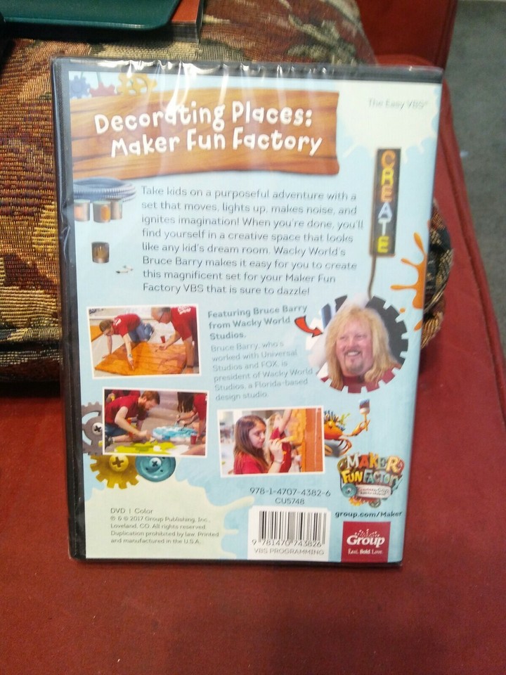Decorating Places: Maker Fun Factory Dvd Brand New | eBay