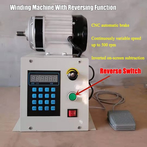Electric Winding Machine Machine with Chuck Adjustable Speed Automatic ...