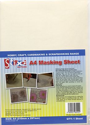 A4 MASKING SHEET LOW TACK STAMPING PUNCHES SPRAY PAINT DIE CUTTING ...