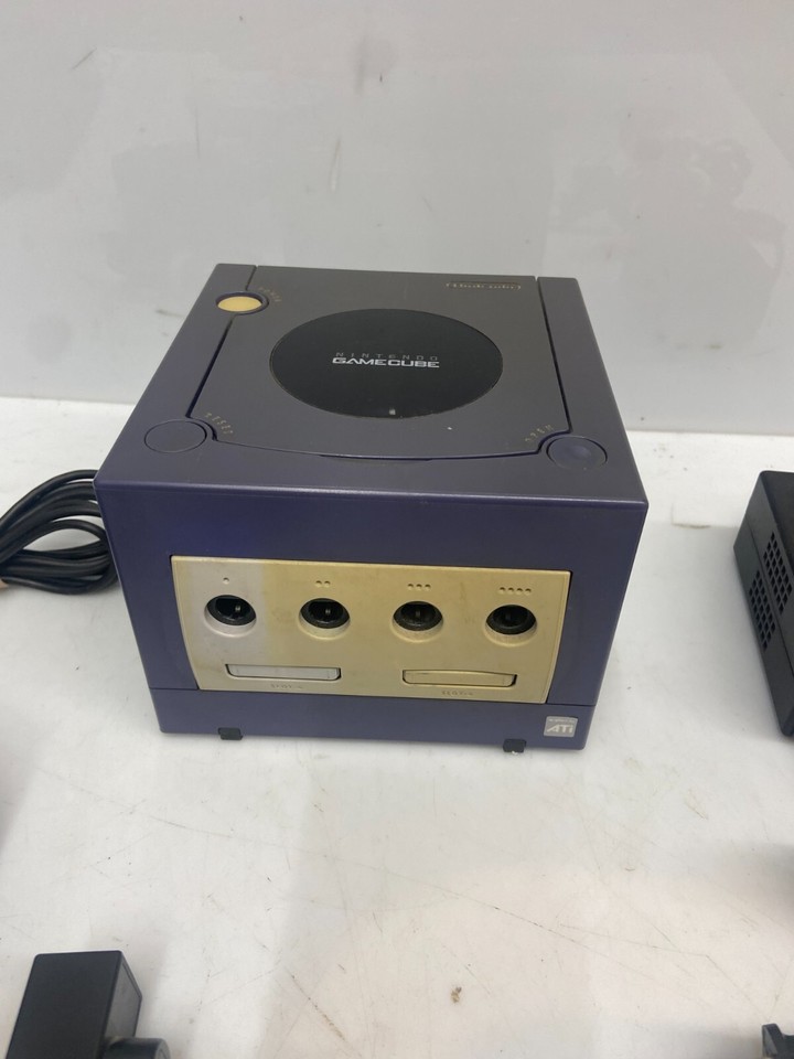 Nintendo GameCube DOL-001 (USA) Indigo Console PARTS ONLY read ...