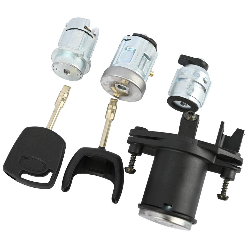 FOR FORD FIESTA MK5 FUSION IGNITION SWITCH DOOR TRUNK LOCK BARREL 2 ...