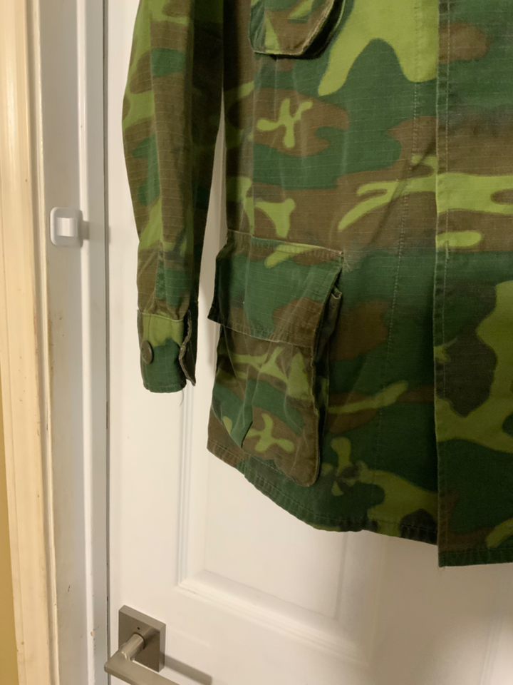 1969 ERDL Green Dominant Camouflage Man's Shirt/Jacket -ER2 | eBay