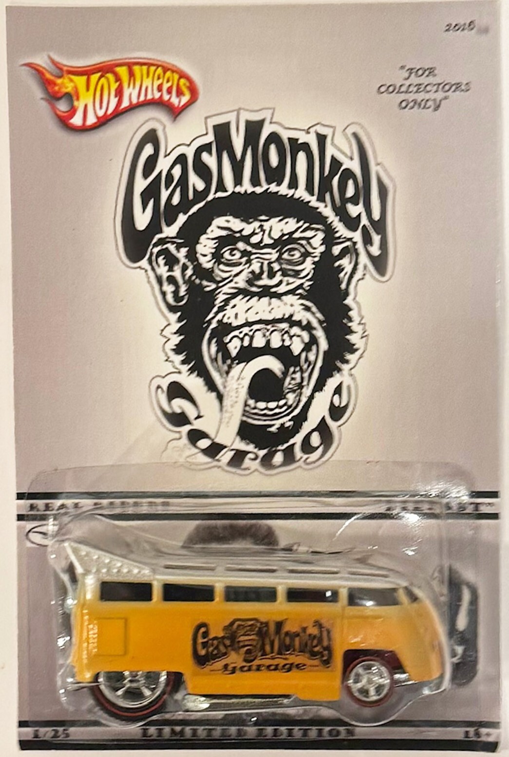 VW Drag Bus Custom Hot Wheels Gas Monkey Garage Series w/RR #4 Only 25 ...