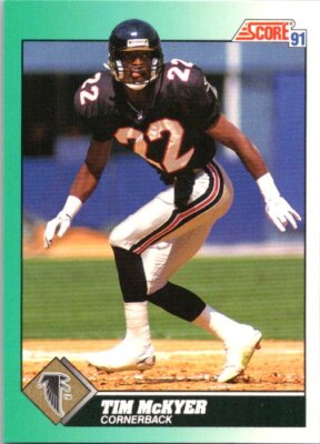 1991 Score Supplemental - Rookie & Traded #3T Tim McKyer | eBay