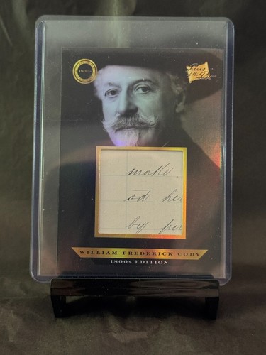 2024 PIECES OF THE PAST 1800’S WILLIAM FREDERICK CODY BUFFALO BILL ...