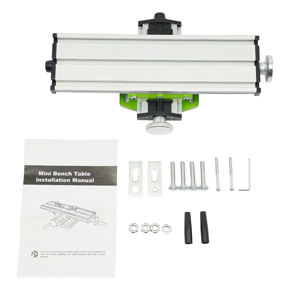 Cross Slide Drill Press Bench Axis Mill Machine Work Table Compound ...