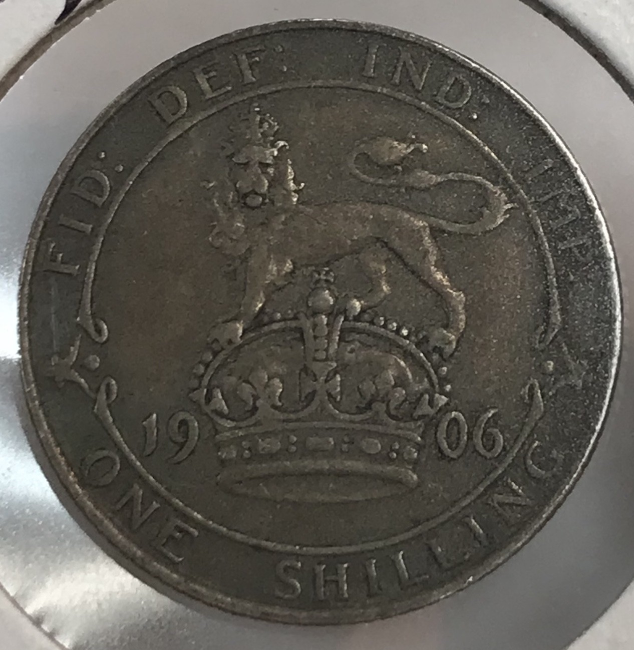 1906 One Shilling Silver coin From Great Britain | eBay