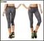 ZUMBA Aztec Capri Leggings w Silver Foil Zumba Logo - Yoga, Cycle, Run ...