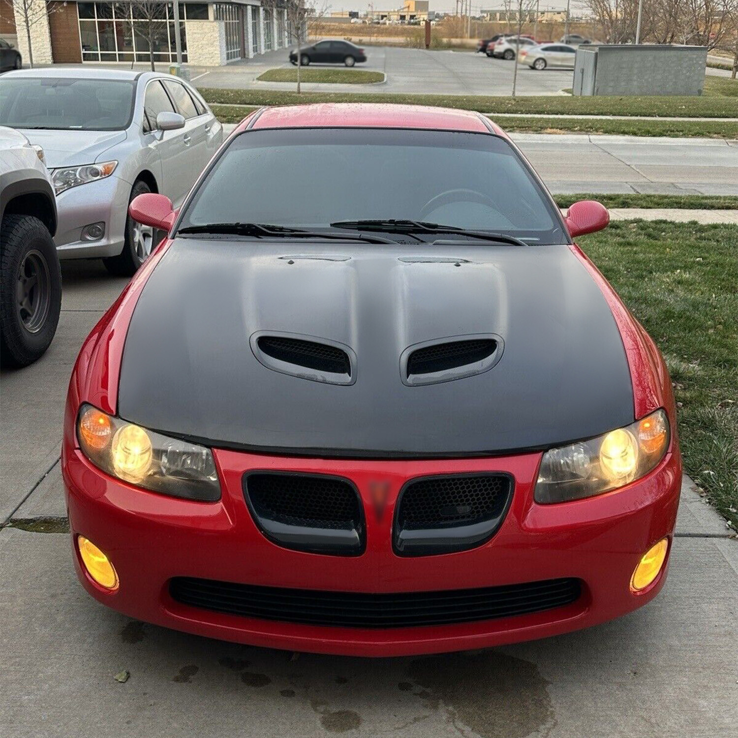 HECASA Pair ABS Front Bumper Grille Assembly Kit For Pontiac GTO 2004 ...