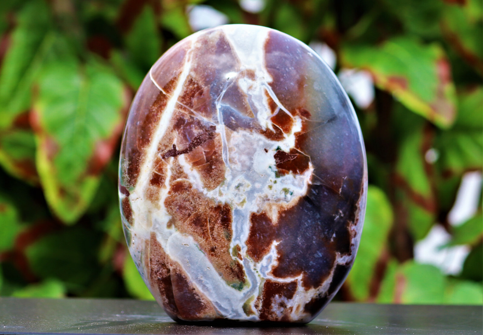 Large 195MM Natural Lavender Ocean Jasper Metaphysical Healing ...