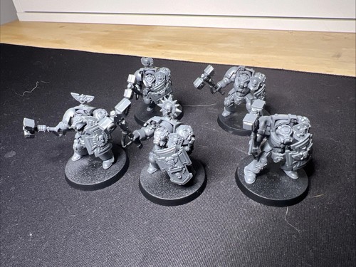 Games Workshop Warhammer 40K Assault Terminator Squad - Shields And ...