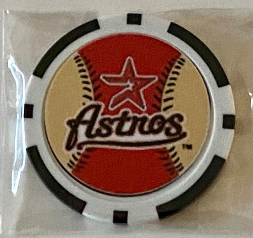 Houston Astros - MLB - Magnetic Clay Poker Chip - Golf Ball Marker | eBay