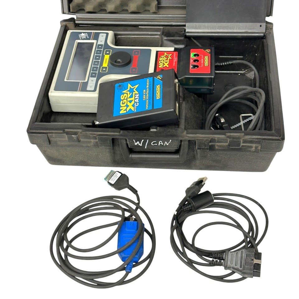 Hickok NGS XL New Generation Star Tester OBDII CAN VIM w/ Module Card ...