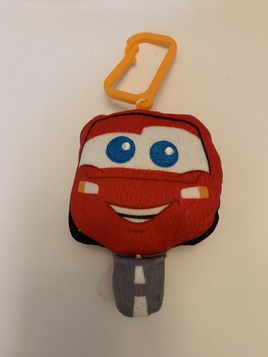 2020 McDonald's Pixar Plush Keychain #3 Cars Lightning McQueen Happy ...
