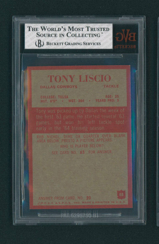 1965 Philadelphia - Tony Liscio #48 (RC) for sale online | eBay