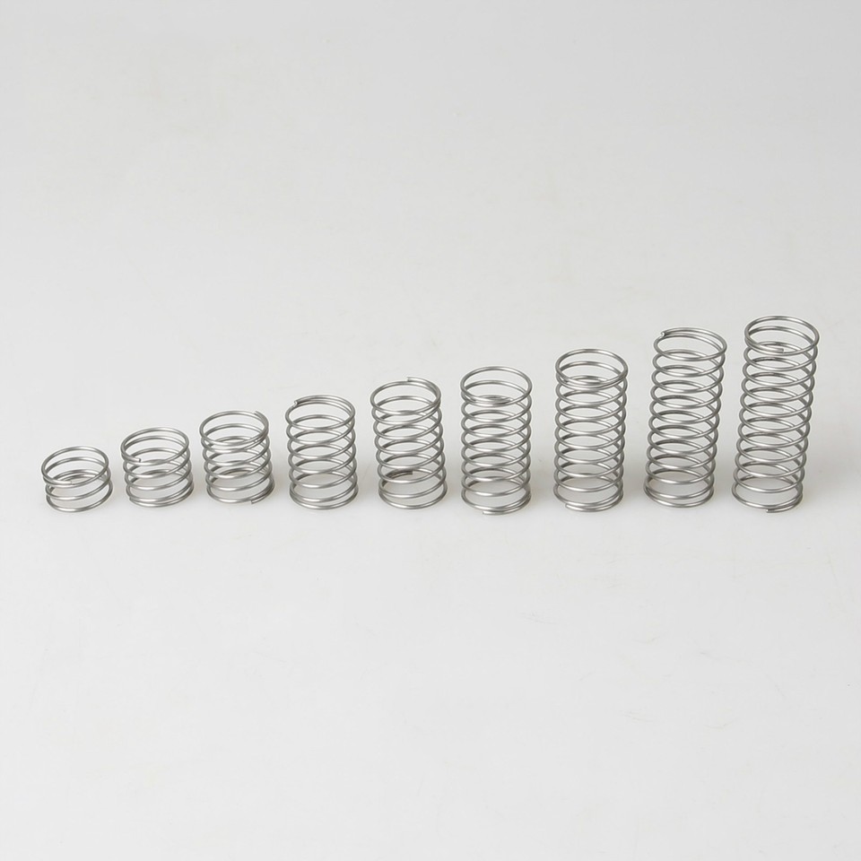 1mm Wire Diameter Compression Spring 304 Stainless Steel Small Spring ...