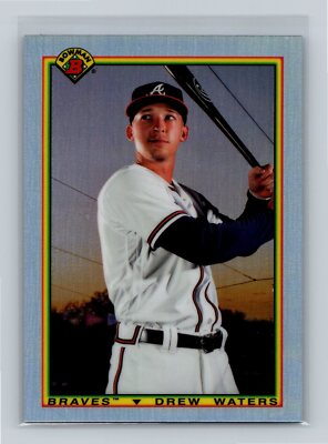 Drew Waters 2020 Bowman #90B-DW 1990 Bowman | eBay