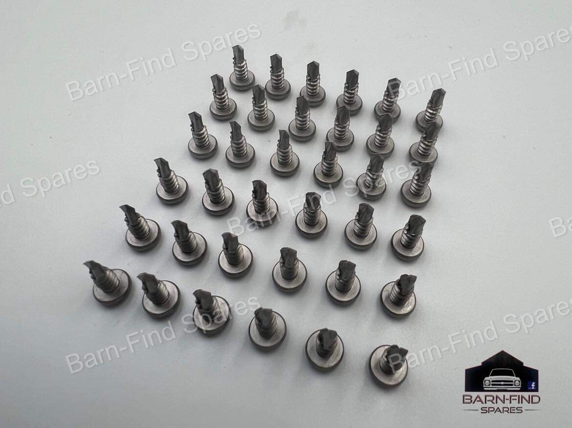 NEW Commodore Ute VU VY VZ Tub Inspection Cover Screws Stainless Steel ...