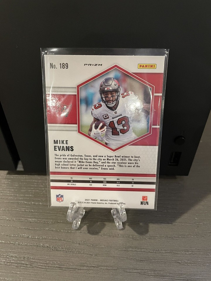 2021 Panini Mosaic Mike Evans Silver Prizm | eBay