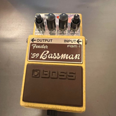 BOSS FBM-1 Fender '59 Bassman Amp Guitar Effects Pedal Vintage MIJ ...