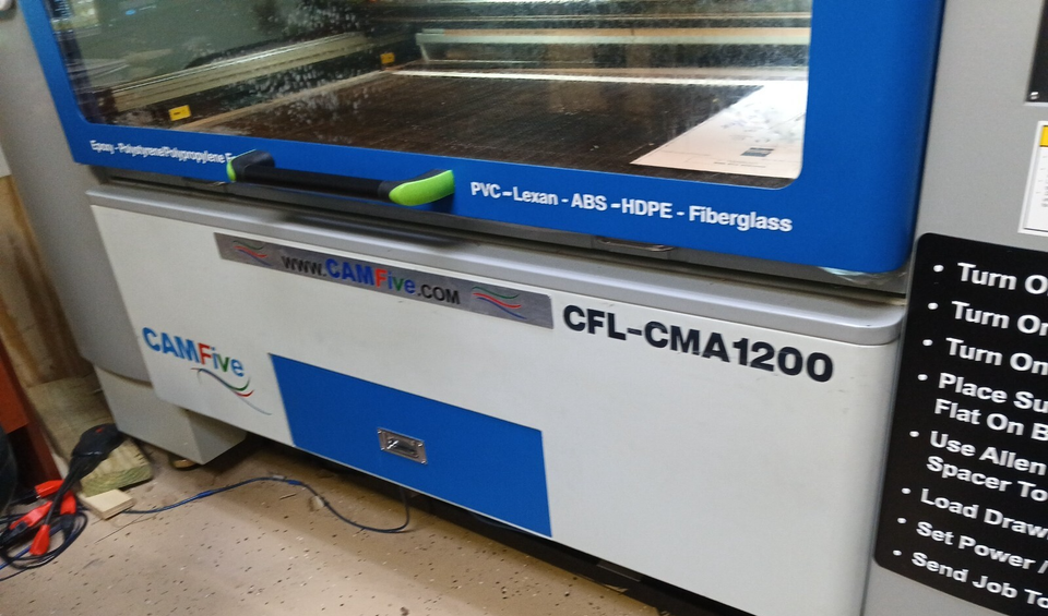 CamFive CFL-CMA1200 Laser Engraver | eBay